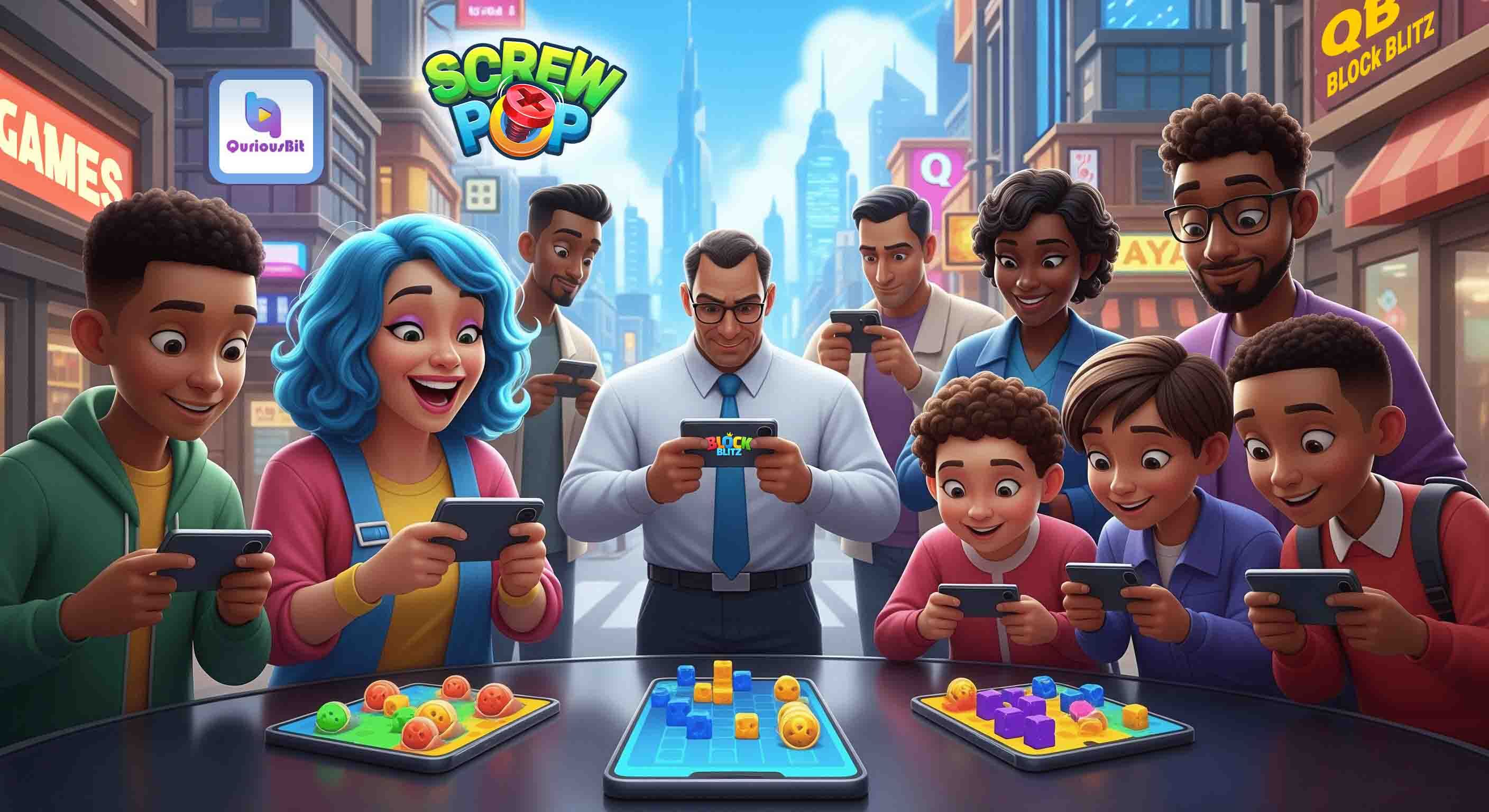 QuriousBit Games - Where Gaming Gets Curious | Mobile Gaming Studio